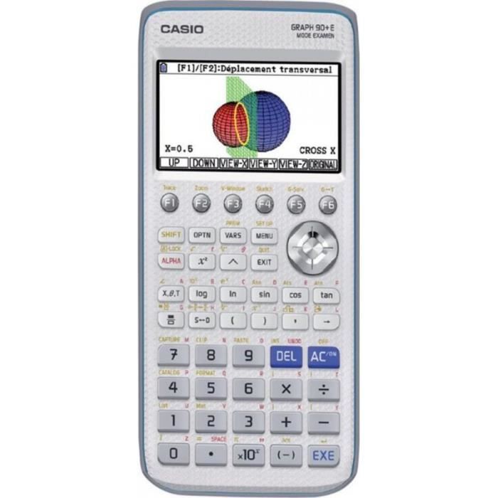 Calculatrice Graphique Scientifique - CASIO - Graph 90 + E - Gris ...