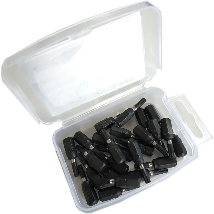 Embouts Type Ph Pz T10 - T40 L 25 50 100 Mm - Lot De 10 Ou 25 - Qualité ...