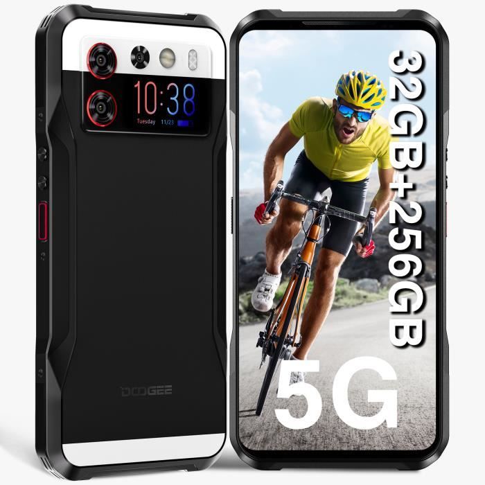 DOOGEE V20S 5G SIM WIFI Téléphone Portable Incassable 32Go+256Go,6.43 ...