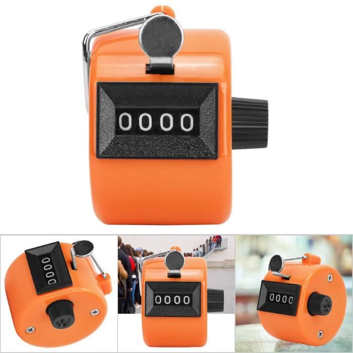 Compteur manuel - EJ.LIFE - BERM - 4 chiffres - Réinitialisable ...