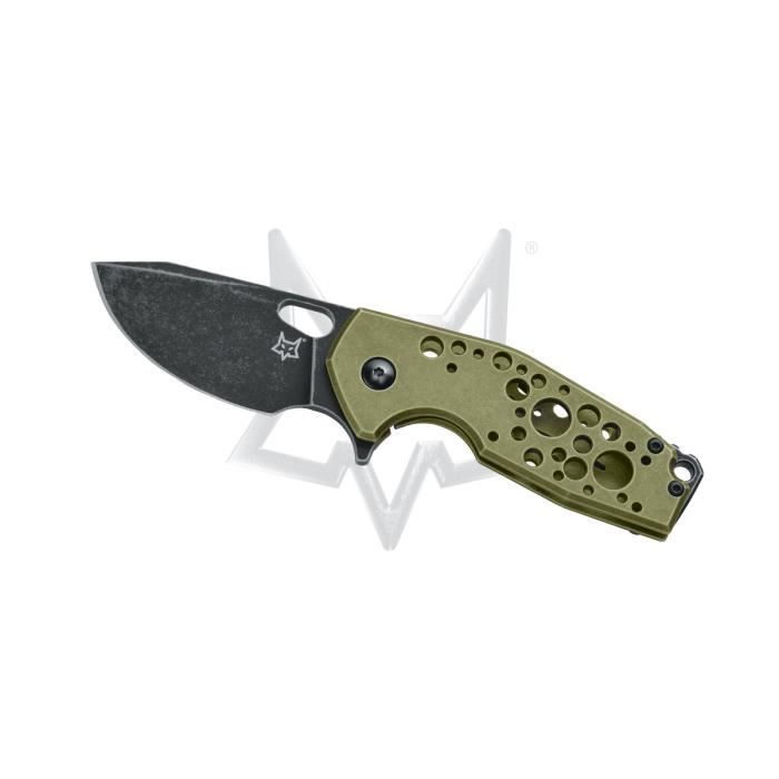 Fox - Vox Suru Fold -Up Knife. Kn. Green SW Aluminium HNDL -N690 Black ...