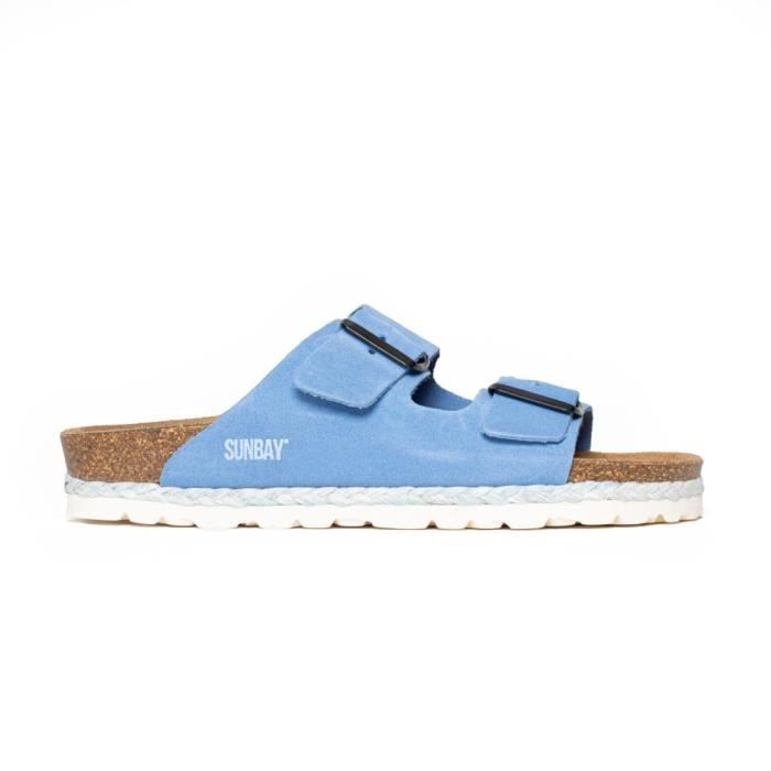 SUNBAY Mules bleue horizon TURMERO Bleu horizon - Femme Bleu horizon ...