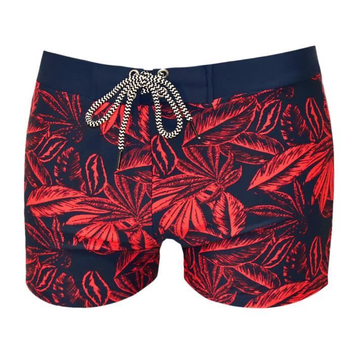 Boxer de bain Marine/Rouge Homme Sun project 2759 Red - Cdiscount Prêt ...