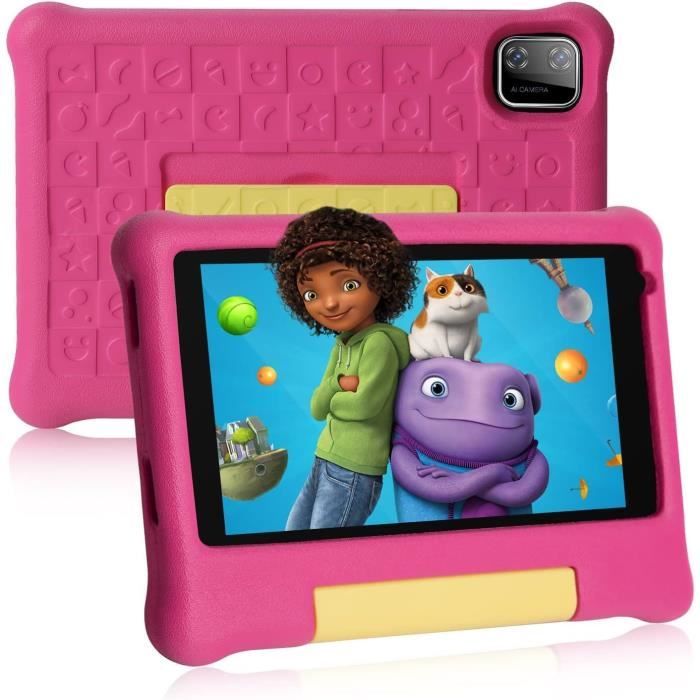 Tablette Enfants 7 Pouces Android 12 Tablettes Pour Enfants, 32 Go Rom ...
