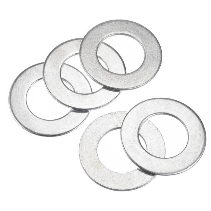Lot De 5 Rondelles Plates En Acier Au Carbone 70 Mm X 40 Mm X 3 Mm ...