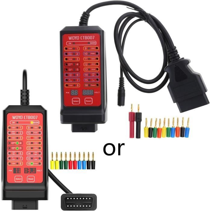 CAN Pinout Box Test Paramètres Outil de Diagnostic ECU Protocole ...