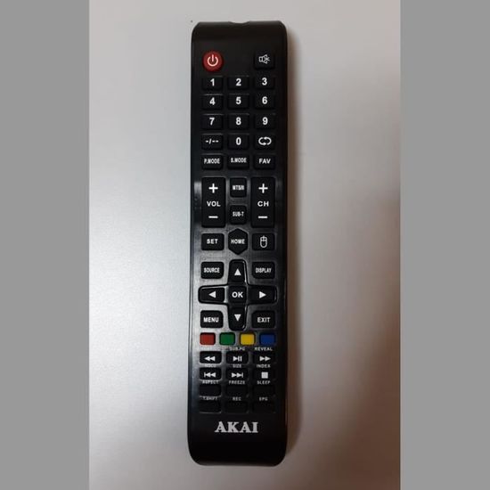 Akai. Télécommande d'origine pour télévision AKAI AK43FSM1440. Neuve. Livré sans piles ...