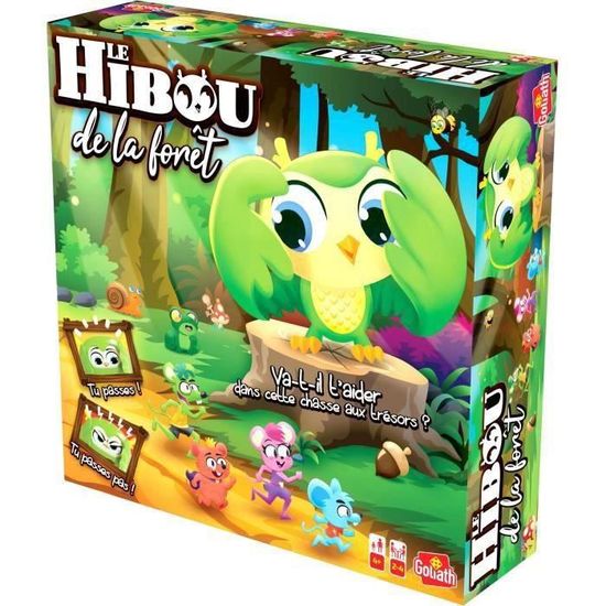 SHOT CASE - Le Hibou de la Foret - Jeu de carte - GOLIATH - 4 ans et ... SHOT CASE - Le Hibou de la Foret - Jeu de carte - GOLIATH - 4 ans et ...