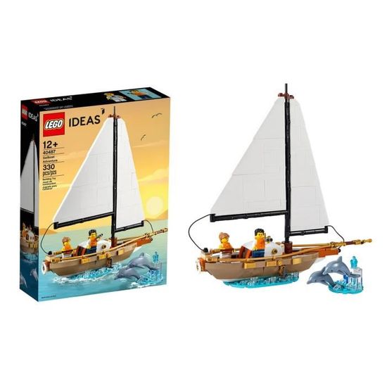 LEGO® Ideas Aventure en voilier (40487) - Cdiscount Jeux - Jouets