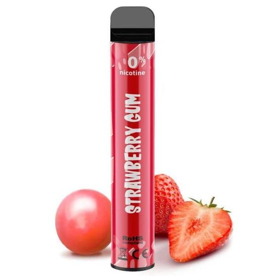 Strawberry Gum Magnum 2000 - Wpuff- taux de nicotine : 0 mg - Cdiscount ...