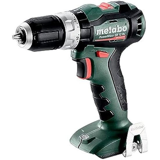 Perceuse sans fil - Metabo - PowerMaxx SB 12 BL TV00 - 12V - 1 batterie fournie - Visseuse bois ...