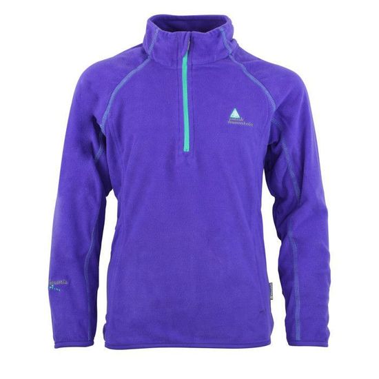 Sweat polaire fille - FAFINE - Sports d'hiver - Violet - Manches ...
