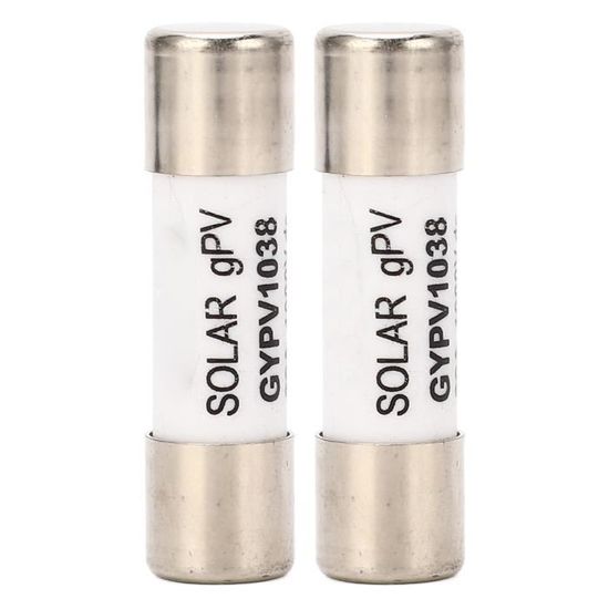 Shipenophy fusible PV CC Fusible solaire PV, 2 pièces, Protection ...