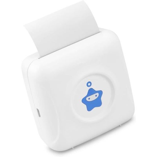 Floomp Mini Imprimante Photo Portable Bluetooth Imprimante Thermique ...