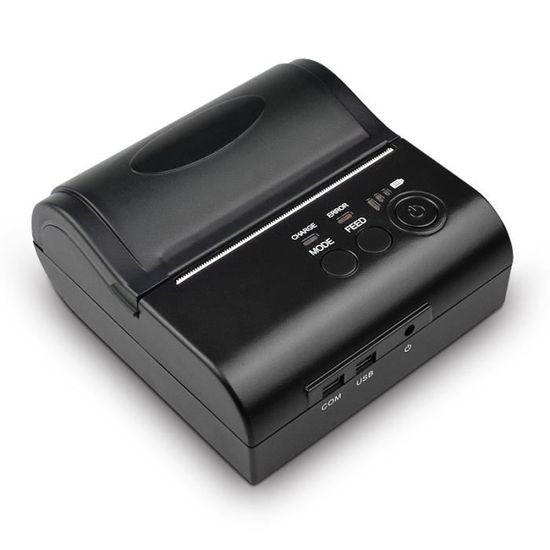 VICSOO POS-8001DD Mini Imprimante Thermique Receipt Ticket en Bluetooth 4.0 + USB, POS ...