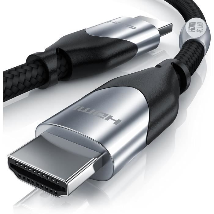 2m câble hdmi 4k 2.0b uhd 4k 60hz 2 mètres - ethernet high speed hdmi 2 ...