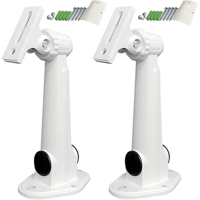 Support De Caméra De Sécurité - Support Mural Camera 360 Degrés 2Pcs ...