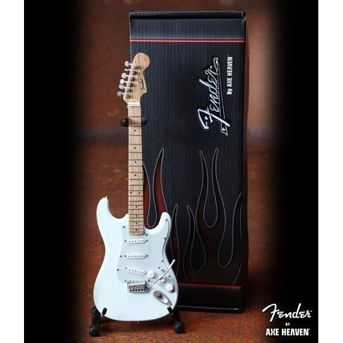 Fender Stratocaster Olympic White Mini Guitar Replica Collectible ...