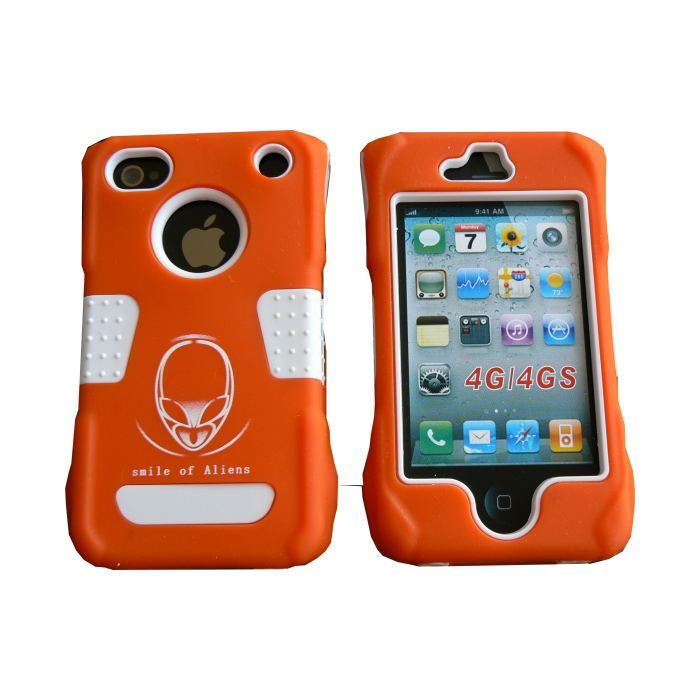 Coque Iphone 4 rigide intégrale orange incassab… - Cdiscount Téléphonie