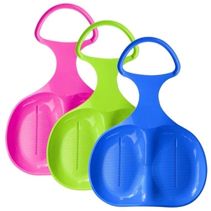 Luge à neige pour enfants 3pcs, luges à neige en plastique planche de ...