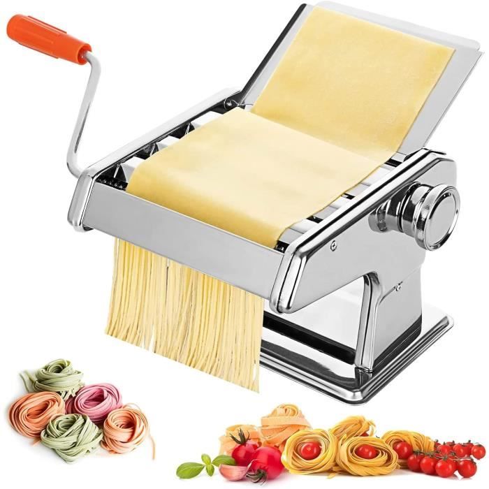 Machine À Pâtes Manuelle Avec 9 Réglages D'Épaisseur Réglables, Machine ...