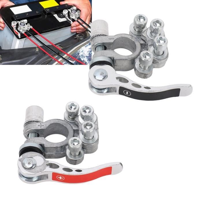 Connecteur De Borne De Batterie DIOCHE - 4 Voies - Rouge - Cdiscount Auto