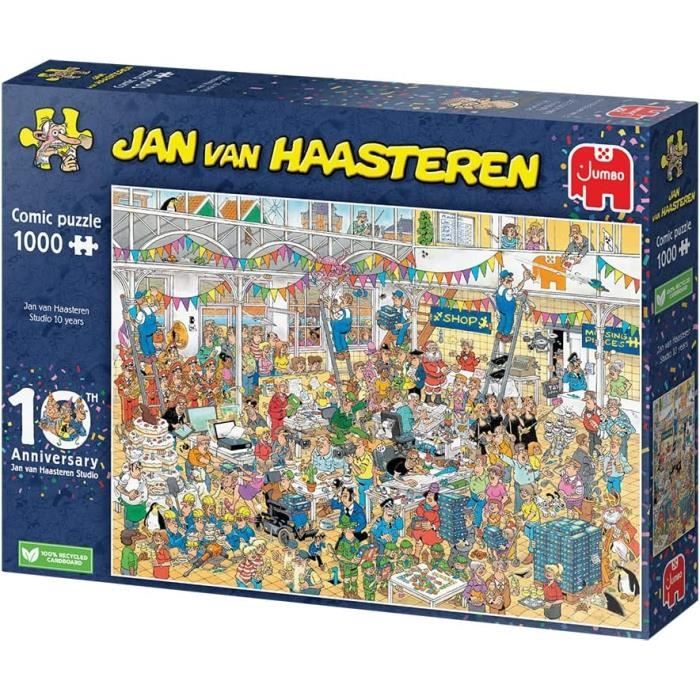 Haasteren,Jan Van, 10 Ans Jvh Studio 1000 Pièces, 1110100028[u51] - Cdiscount Jeux - Jouets