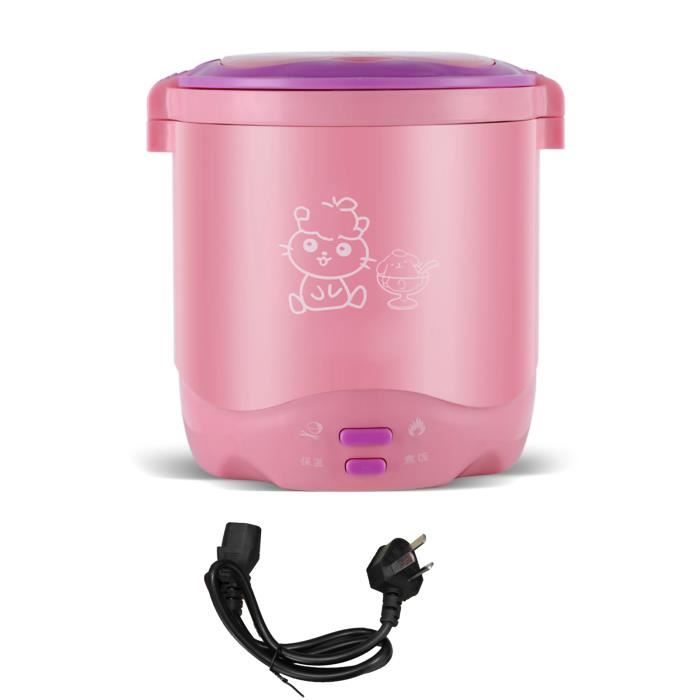 Fdit Mini cuiseur à riz 1.2L Mini Cuiseur À Grains Portable Voyage ...