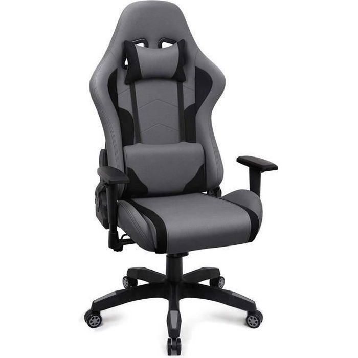 IWMH Chaise Gaming en Tissu, Fauteuil de Bureau Ergonomique, Siège ...
