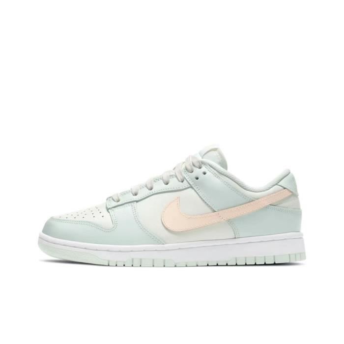 Basket Nike Dunk Low Barely Green - Textile - Lacets - Vert - Nike Vert ...