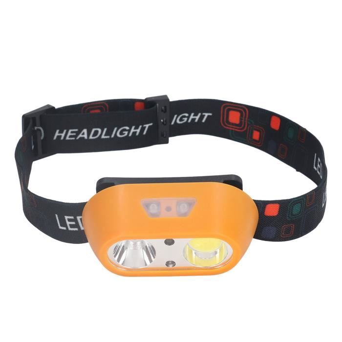 Mxzzand Lampe frontale rechargeable Phare LED USB Rechargeable 300lm ...