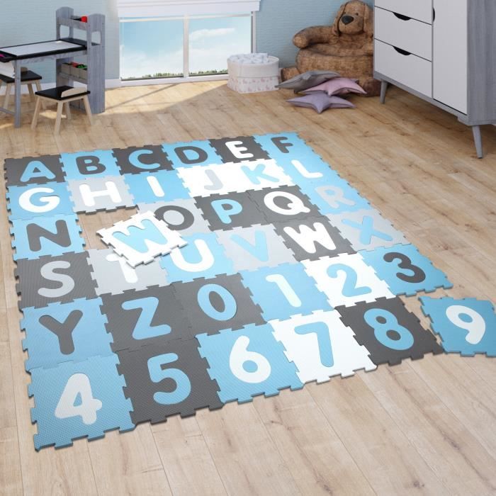 Paco Home Tapis Puzzle Tapis Jeux Tapis Mousse Tapis Bébé Garçon ...