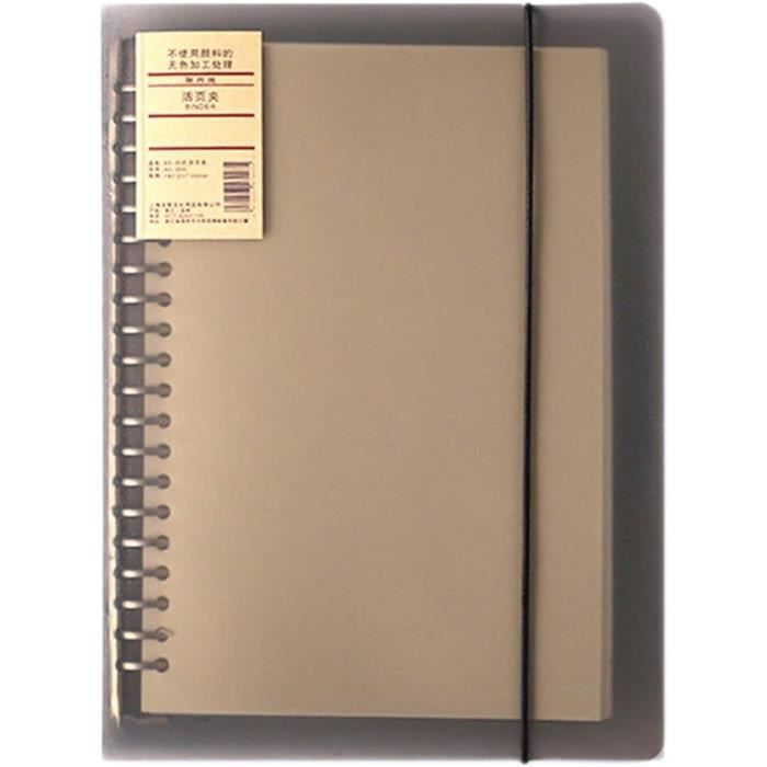 A4 - A5 - B5 Cahier De Notes De Feuilles En Vrac Rechargeable 4 Inners ...