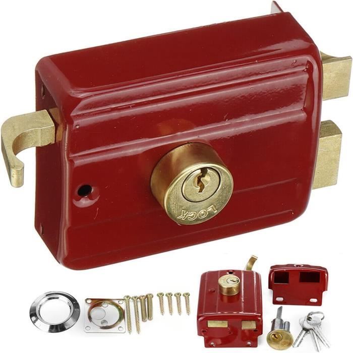 Verrou De Nuit Traditionnel Haute Sécurité Pour Plus De Sécurité À La ...