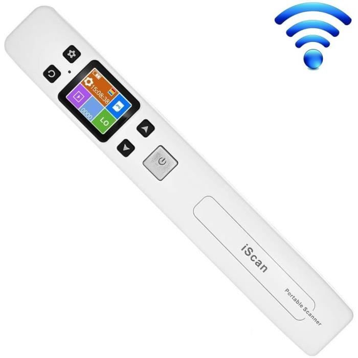 Iscan Sans Fil Wifi Rechargeable Scanner Mini Scanners De Documents ...