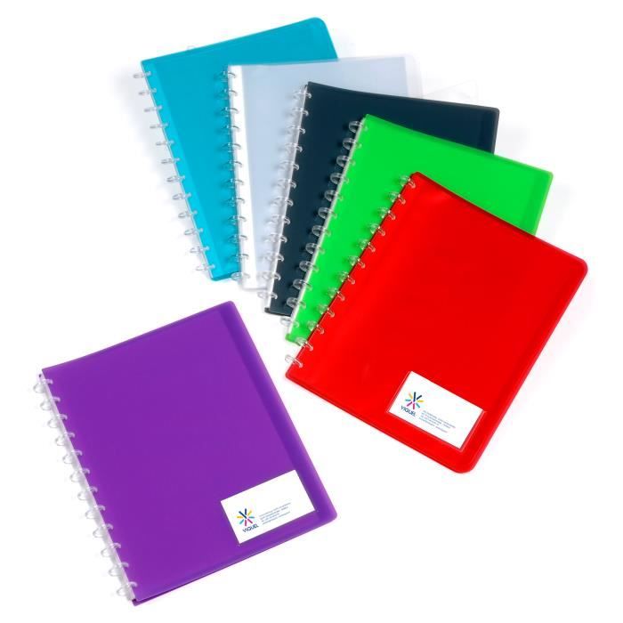 Reliure Geode A4 - VIQUEL - 60 vues - Coloris assortis - Cdiscount ...
