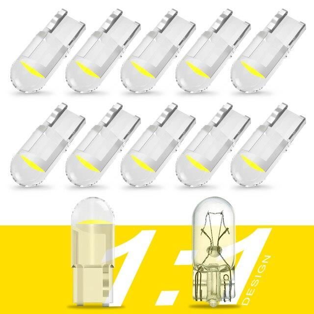 ECLAIRAGE TABLEAU DE BORD,Purple--Ampoule LED T10 W5W 168 501 7020 SMD ...