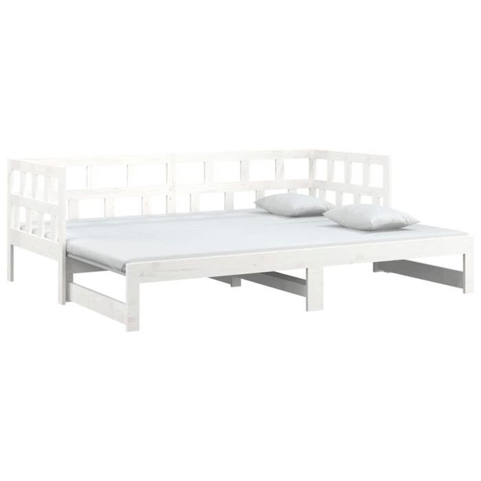 LIT - 1 personne, Cadre de lit simple, Lit coulissant ,sans matelas ...