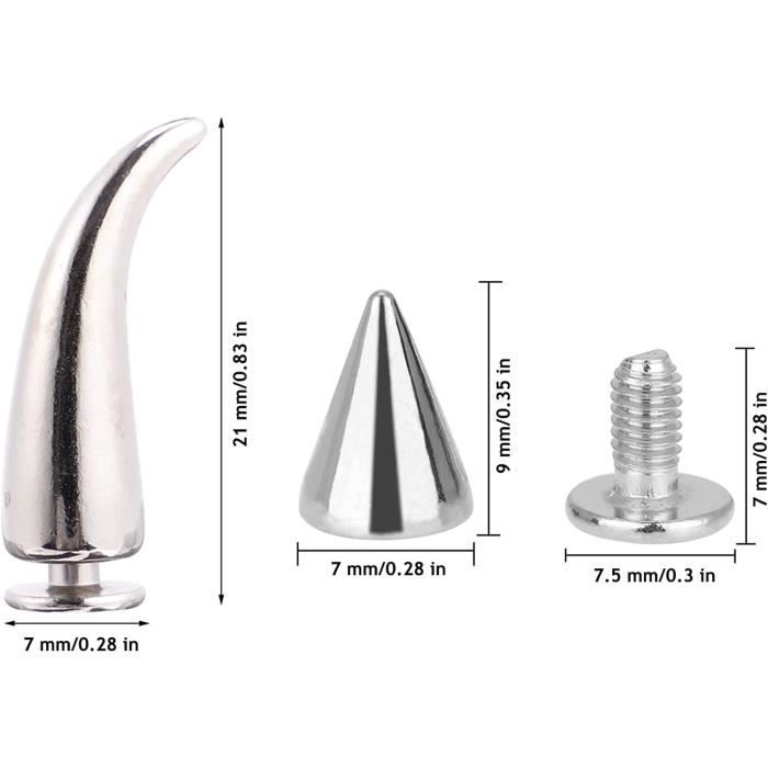 Rivets À Vis Cône Rivets À Vis Punk Rivets Punk Rivets À Vis Rivets ...