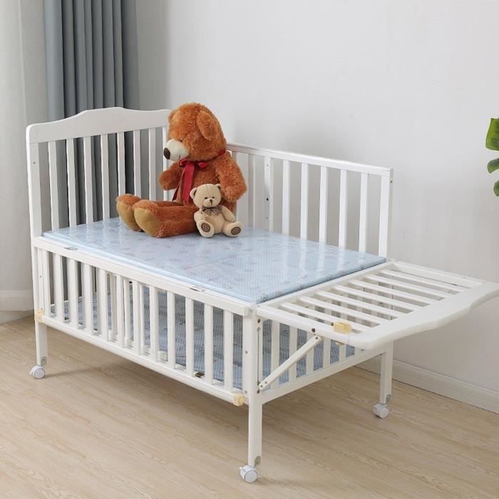 Grand lit bb extensible en placage MDF - Cdiscount Puériculture & Eveil ...