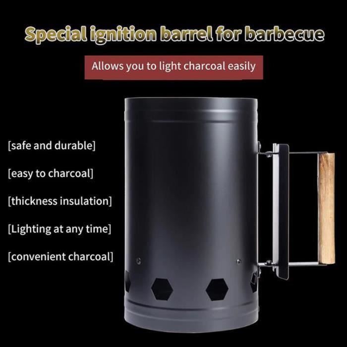 QQ33784-Portable barbecue carbon bucket - Cdiscount Jardin