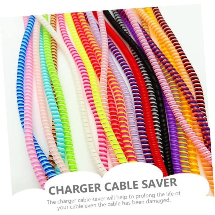 15 Pièces Gaine De Protection Du Câble De Données Gaine De Ligne De ...