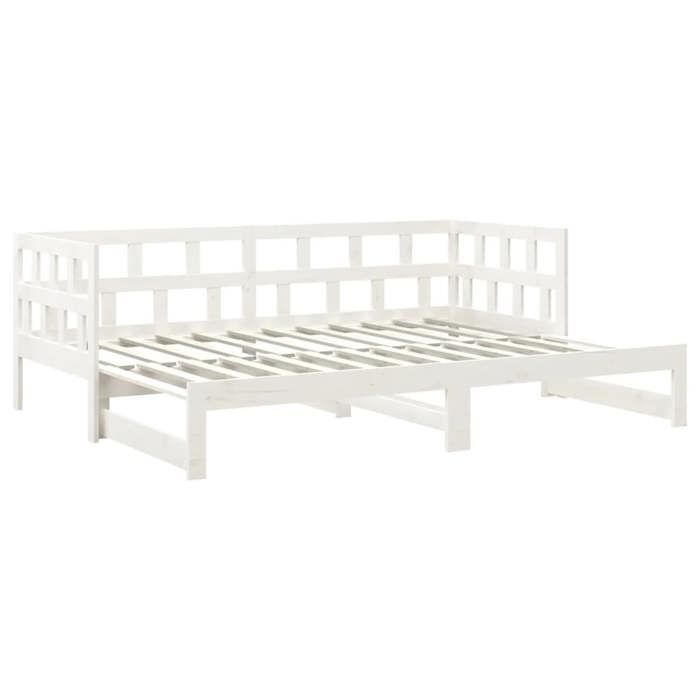 LIT - 1 personne, Cadre de lit simple, Lit coulissant ,sans matelas ...