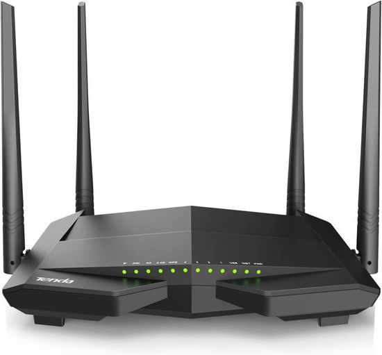 Modem Routeur WiFi V12, Wireless AC1200 Bi-Bande VDSL/ADSL Modem ...