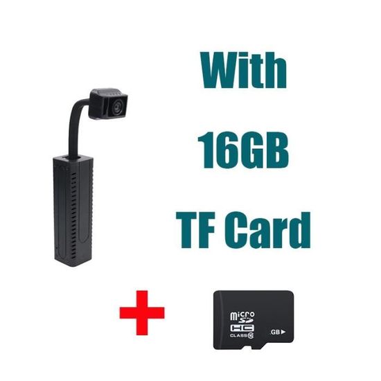 16g - Mini caméra de surveillance IP Wifi HD 1080P, petit caméscope de ...