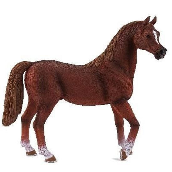 Figurine - ANIMAL PLANET - Cheval Etalon Arabe Alezan XL - Collection ...