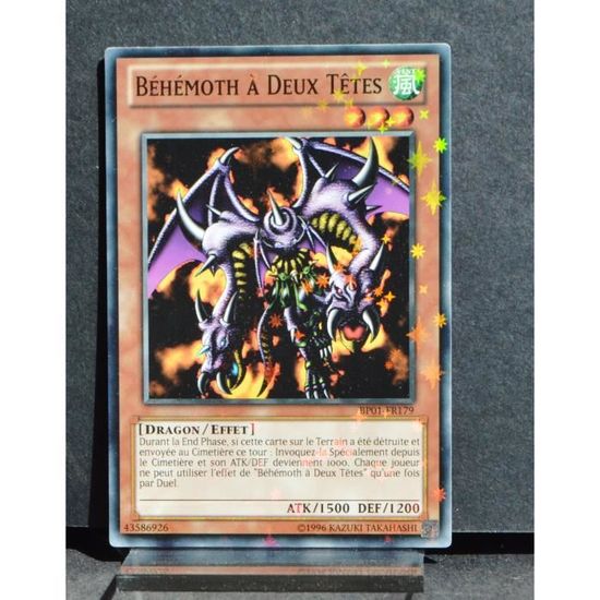 Carte YU-GI-OH BP01-FR179-ST Béhémoth À Deux Têtes NEUF FR - Cdiscount ...