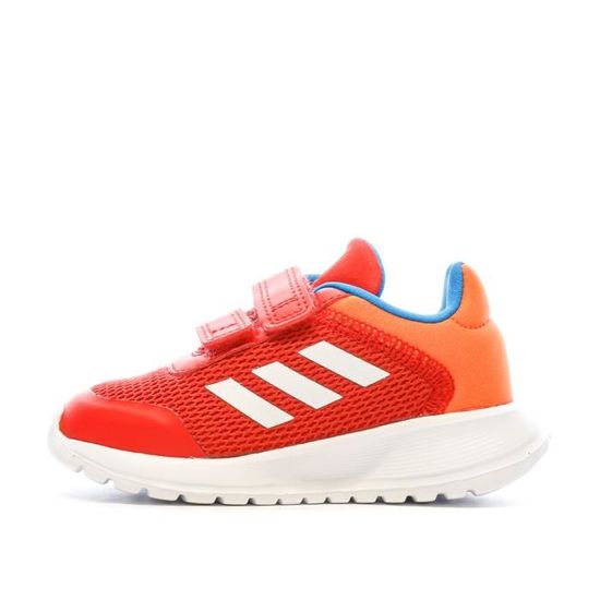 Baskets Enfant Adidas Tensaur Run 2.0 Cf - Rouge - Scratch - Textile ...