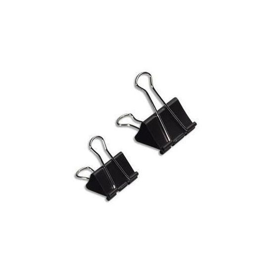 Boîte de 12 pinces double clip - SAFETOOL - 51mm - Capacité 20mm ...