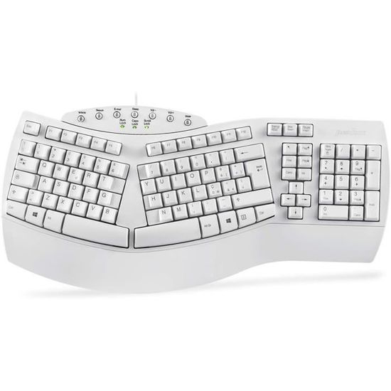 Periboard-512 Clavier Ergonomique – Design Suddivisé – Clavier Italien ...